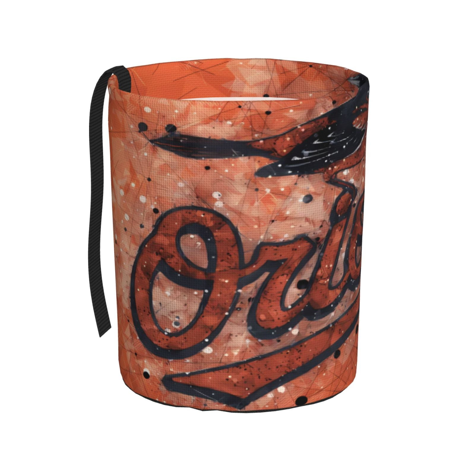 Orioles Baseball Team Custom Car Trash Can, Mini Collapsible Pop-Up Car ...