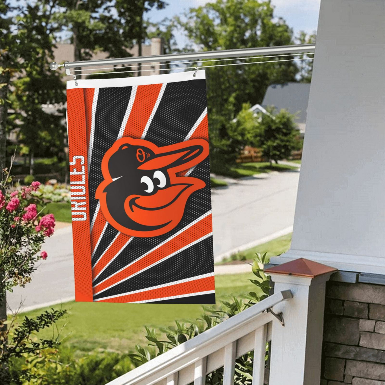 Orioles Baseball Team Custom Logo Double Sided 2x3 Feet Outdoor Vibrant ...