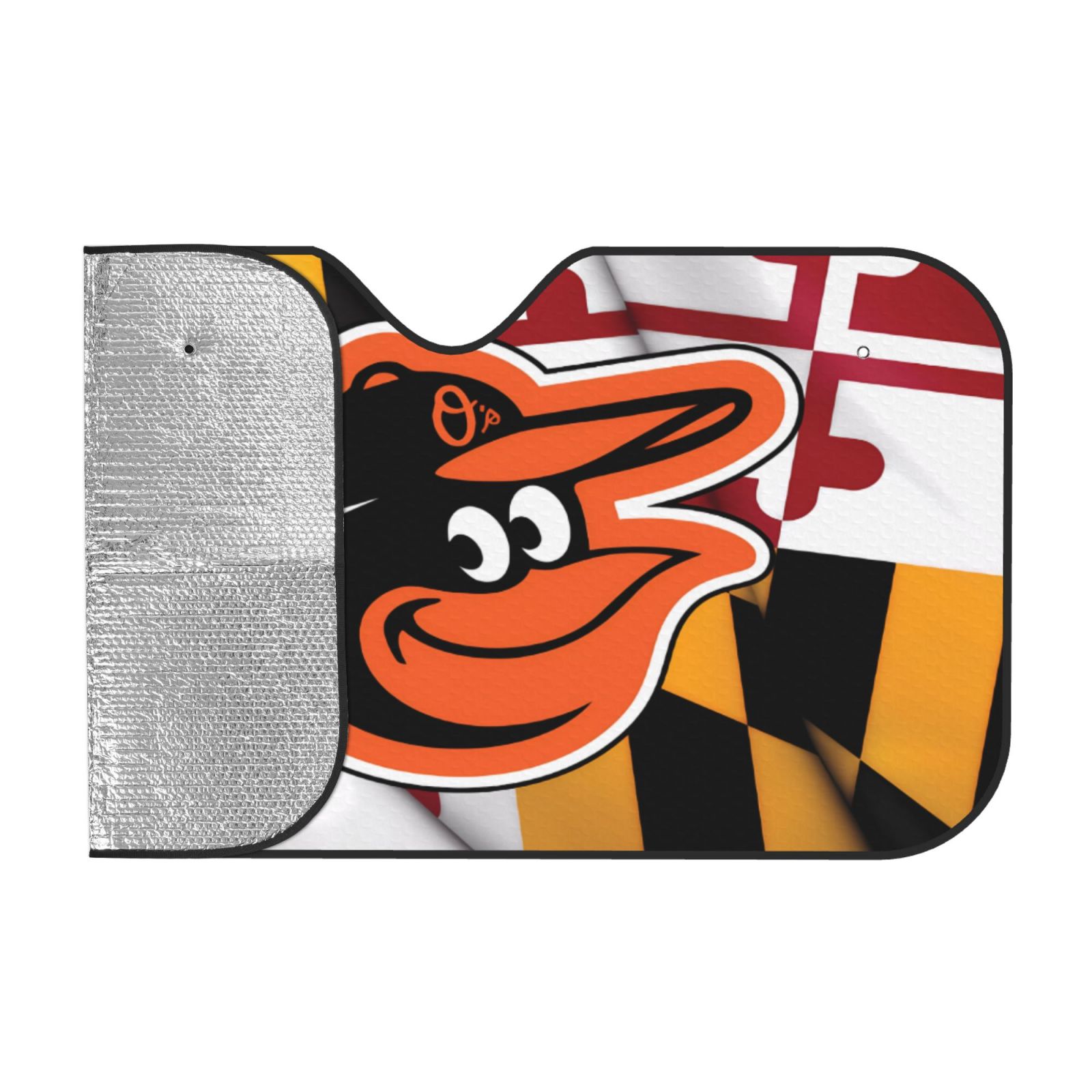 Orioles Car Windshield Sun Shade Foldable Front Windshield Shade for ...