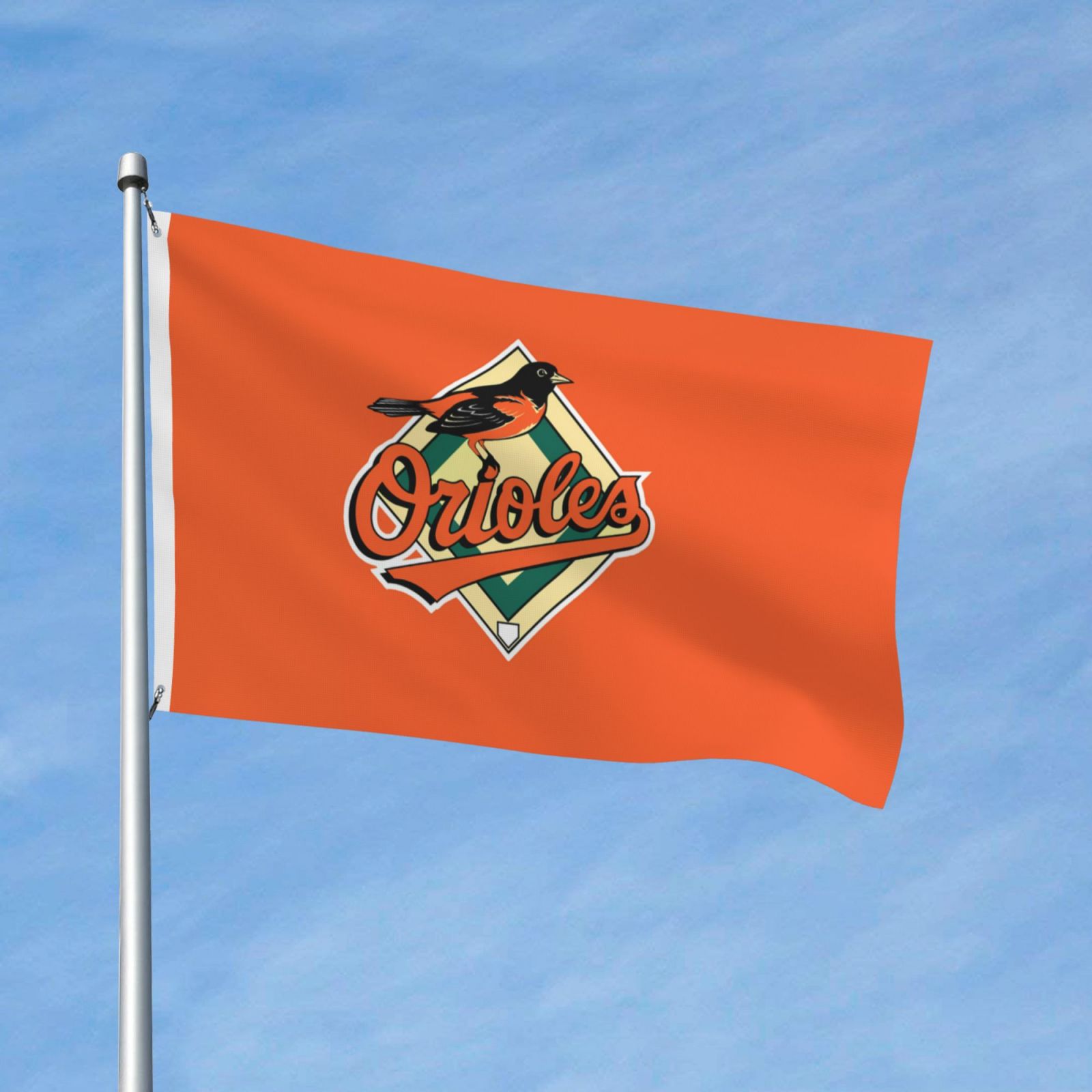 Orioles Custom American Baseball Team Logo Double Sided Flag 3x5FT ...