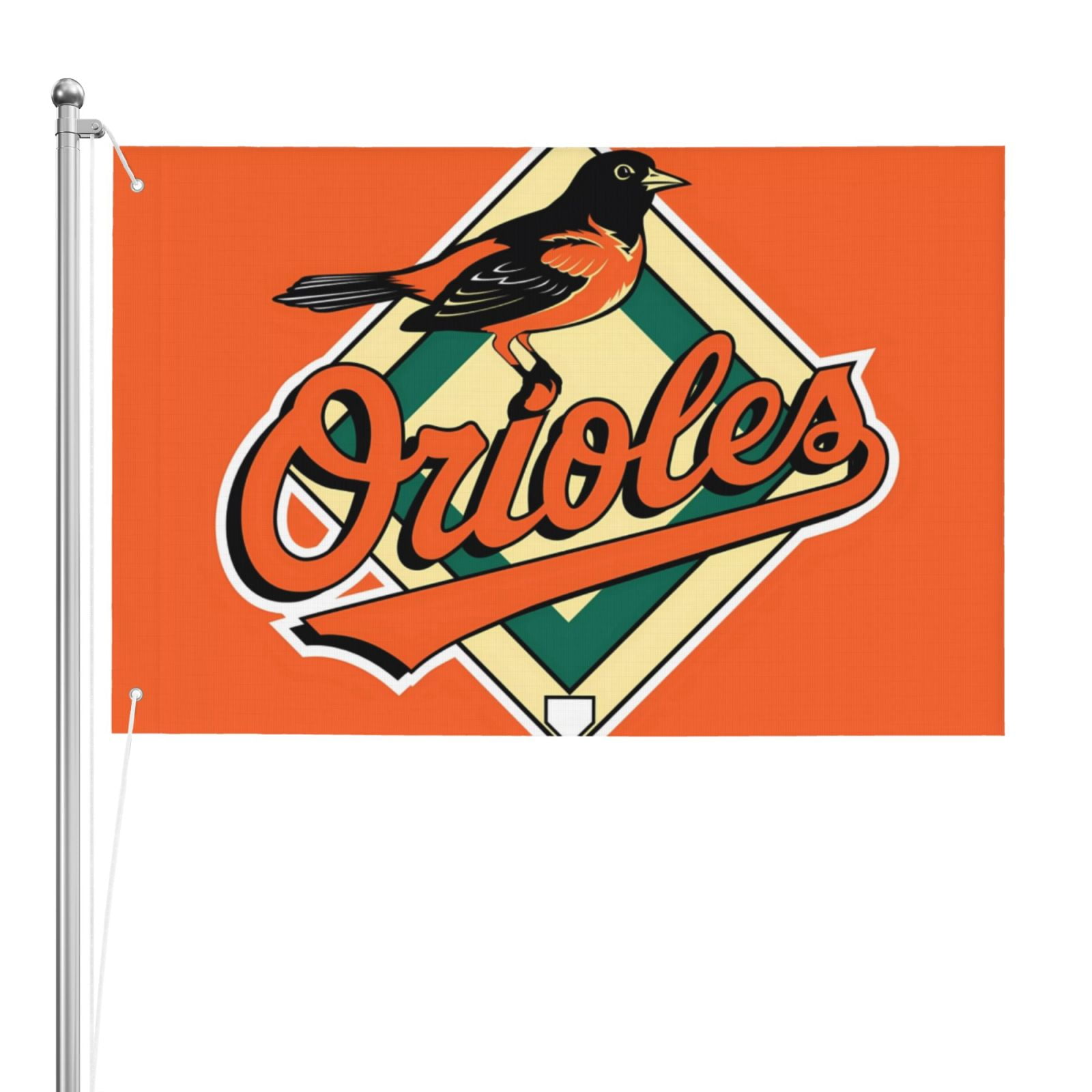 Orioles Three Layer personalized Double Sided Flag Football Fans ...