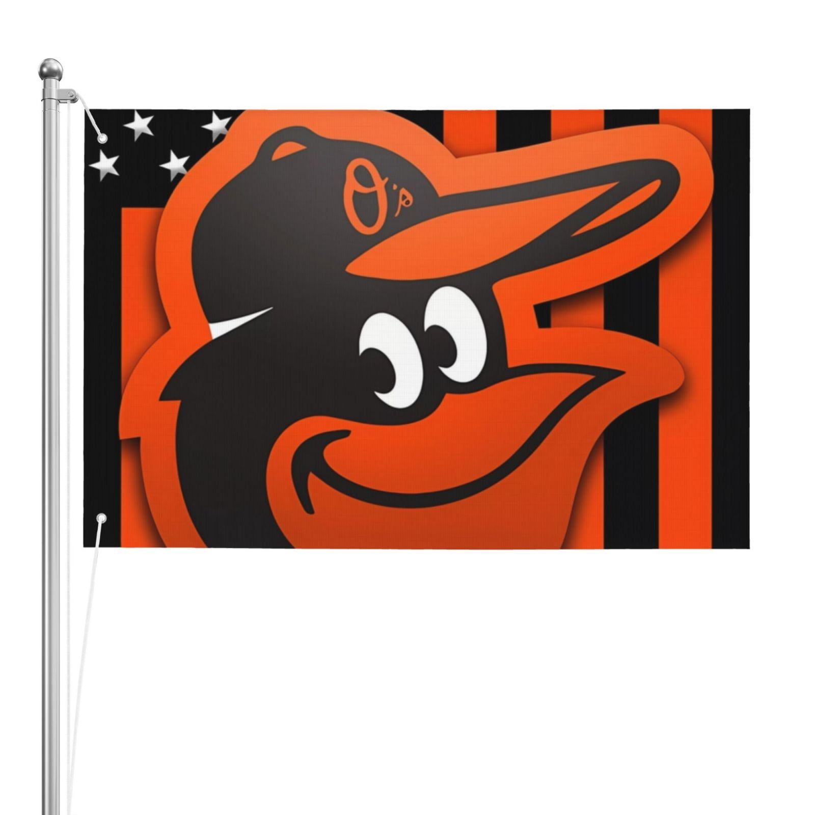 Orioles Three Layer personalized Double Sided Flag Football Fans ...