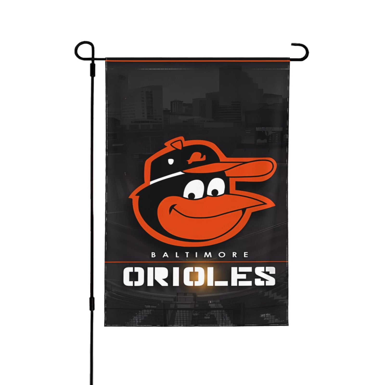 Orioles USA Baseball Team Garden Flag Double - Sided with Baseball Team ...