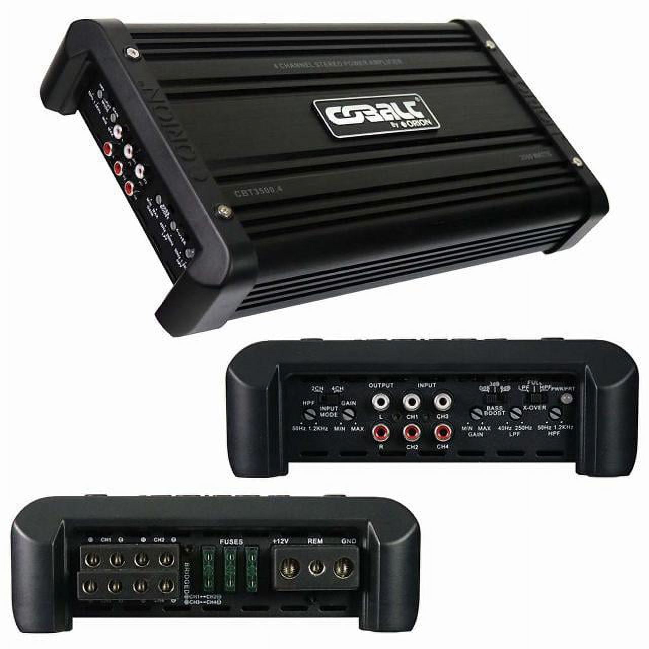 Orion CBA3500.4 4-Channel 3500 Watts Max Power Class-A/B Car Audio Amplifier - Walmart.com