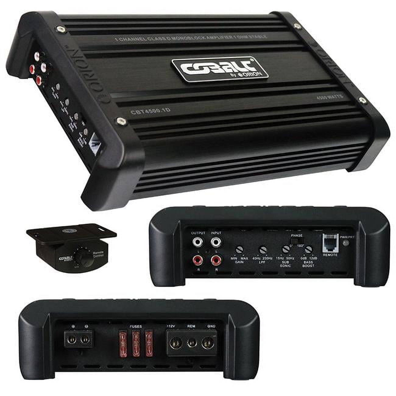 CBA4500.1D - 4500 Watt MAX Class D Monoblock Amplifier - Walmart.com