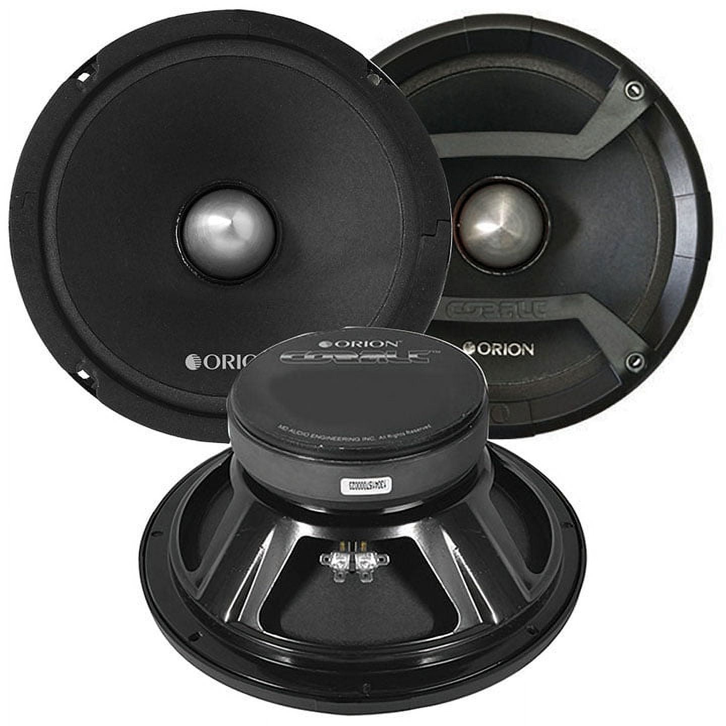 8" Midrange Speaker 1200W Max Music Power High Efficiency Orion CM85 4 Ohm Pair - Walmart ...