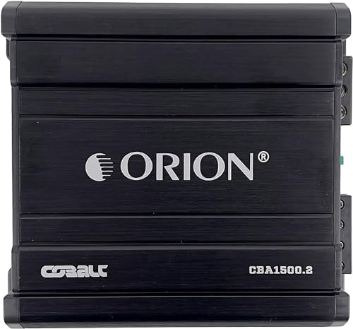 Orion Cobalt Series CBA1500.2 High Efficiency 2-Channel Class A/B Amplifier for Car Audio Stereo ...