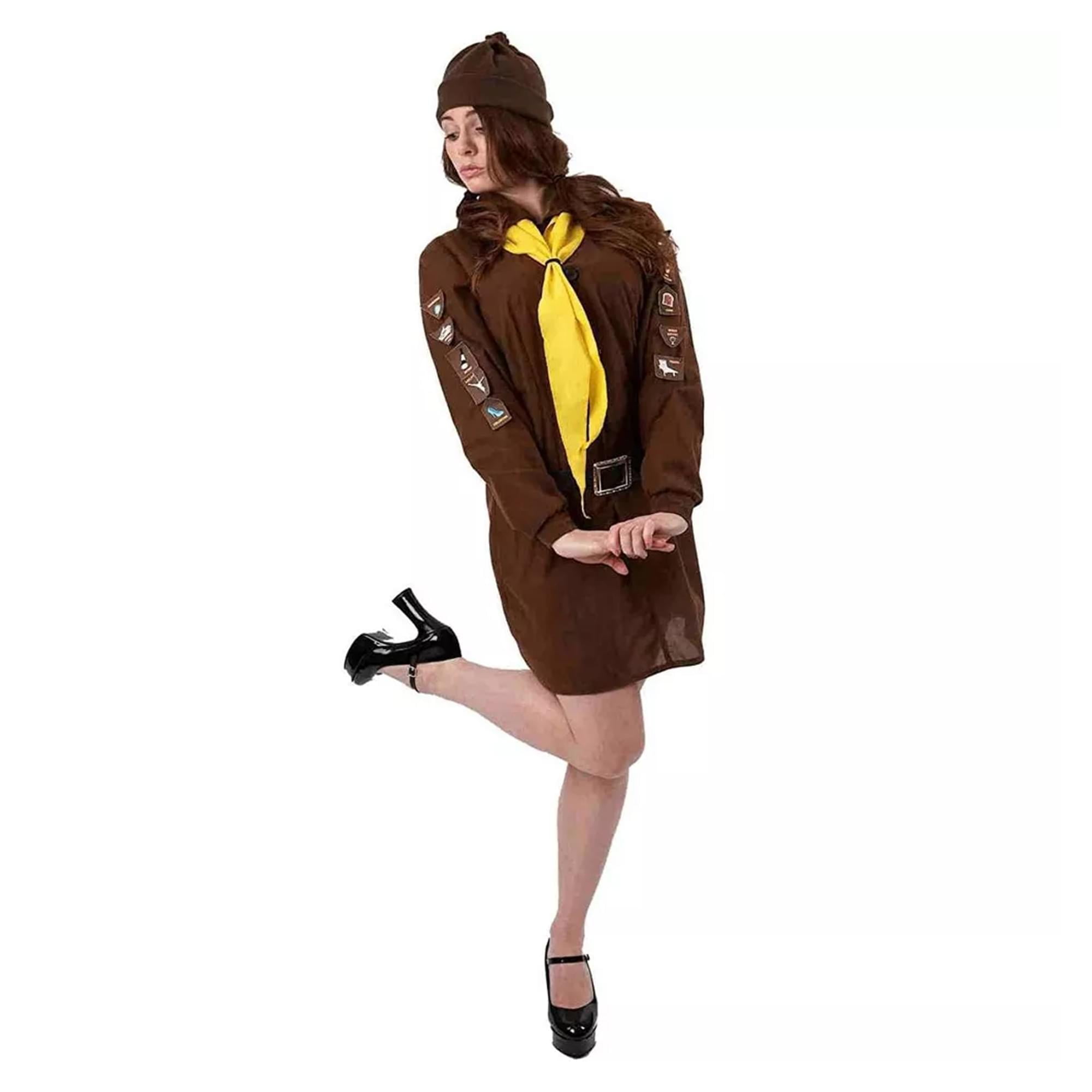 Orion Costumes Brownie Girl Guide Uniform Adult Costume | Large Female ...