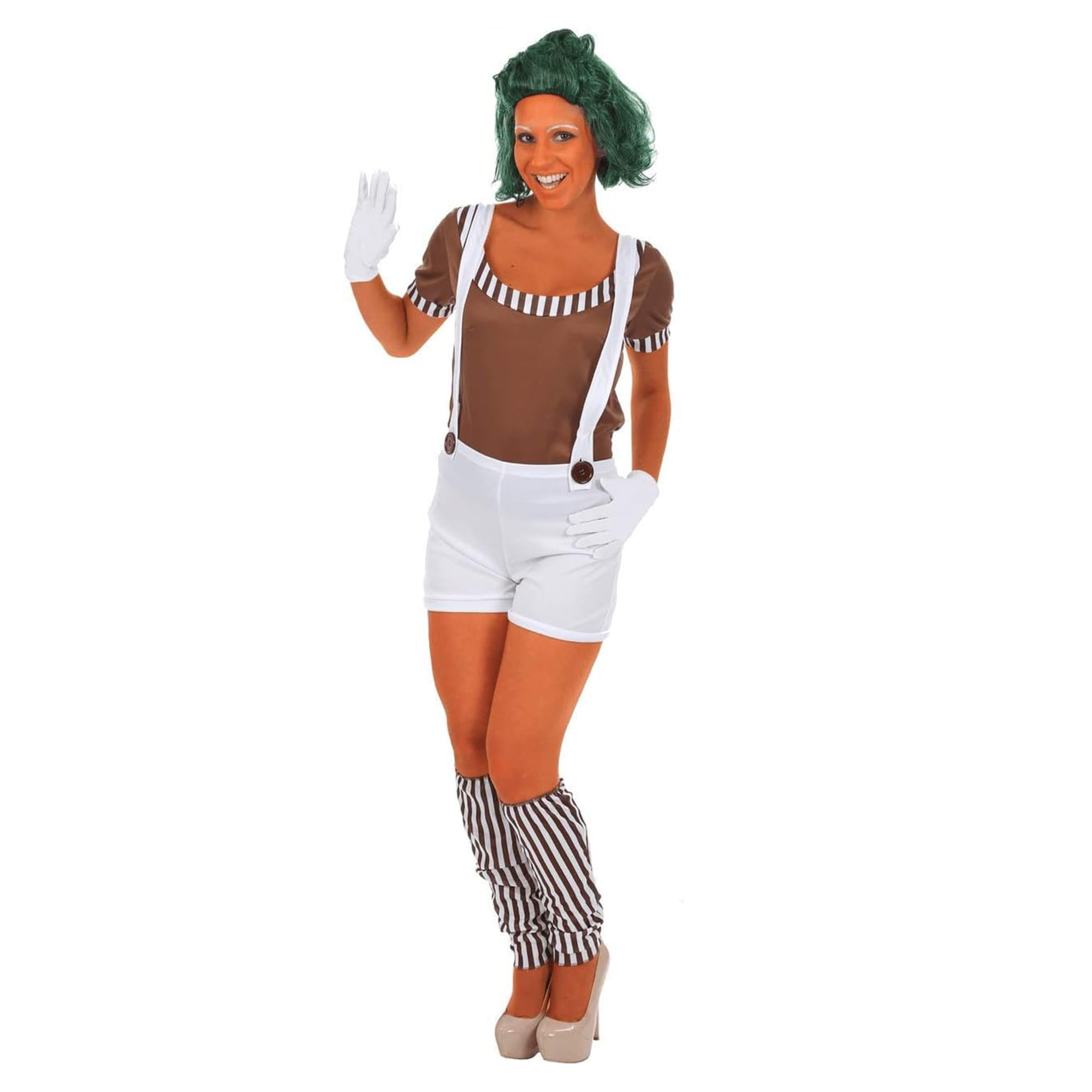 Orion Costumes Chocolate Worker/Oompa Loompa Women's Costume - X-Large ...