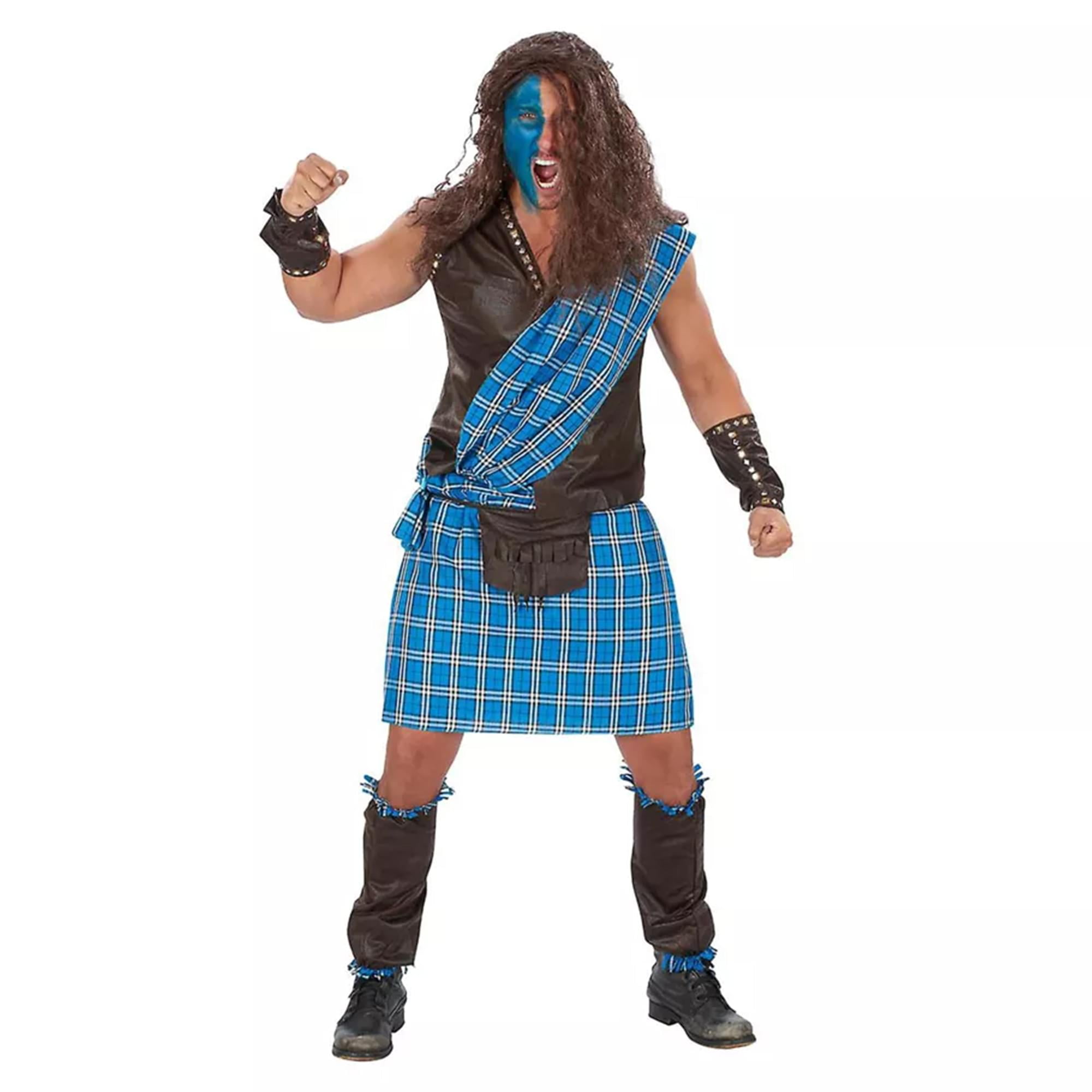 Orion Costumes Scottish Warrior Adult Costume | Extra Large Male ...