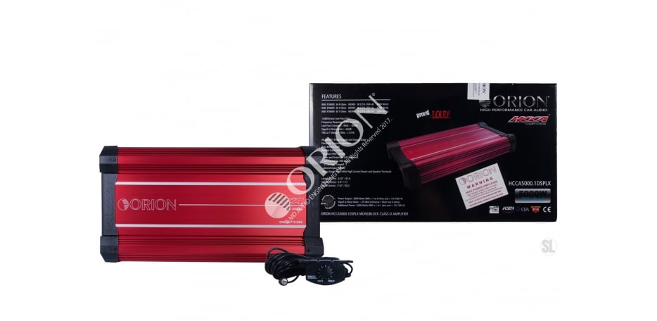NEW Orion HCCA HCCA5000.1D-SPLX 5000W RMS Class D Monoblock Car Subwoofer Amplifier 10000W Max ...