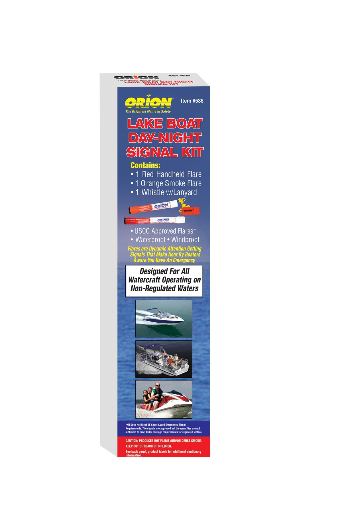 Orion Safety Products Lake Signal Kit with Smoke Signal, Flare, and ...