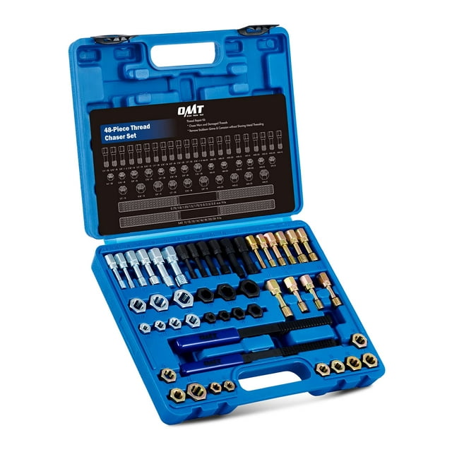 Orion Motor Tech 48 Piece Thread Chaser Set, and SAE Thread Repair Kit ...