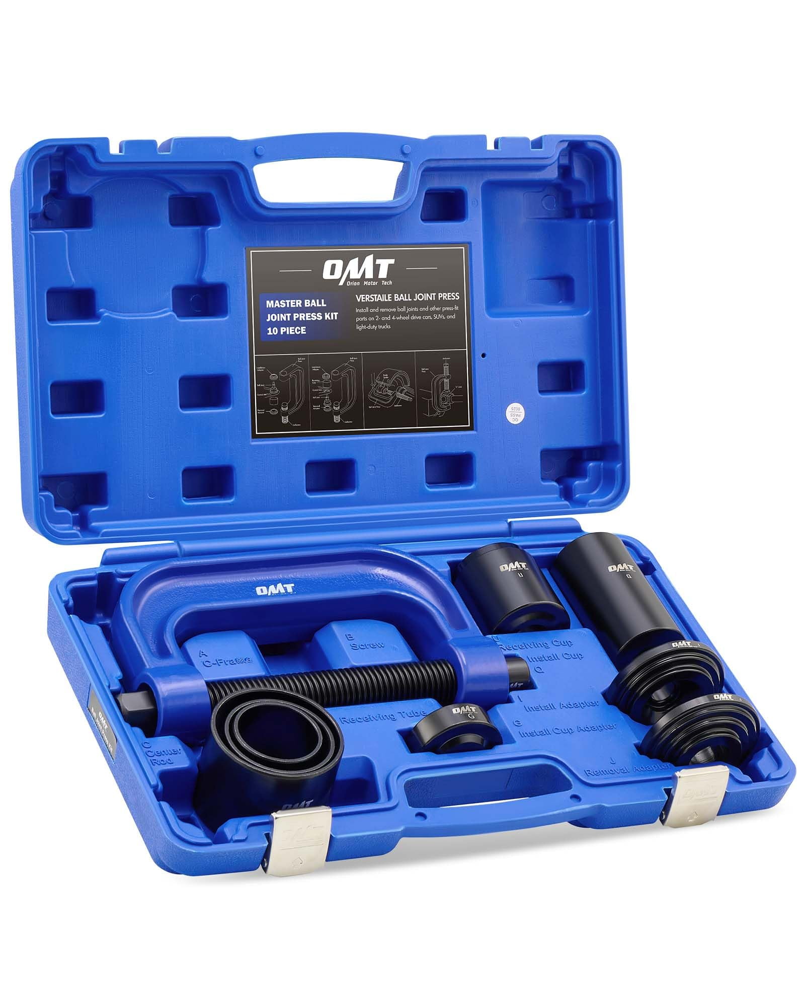Orion Motor Tech Ball Joint Press Kit, Heavy Duty Ball Joint Removal ...