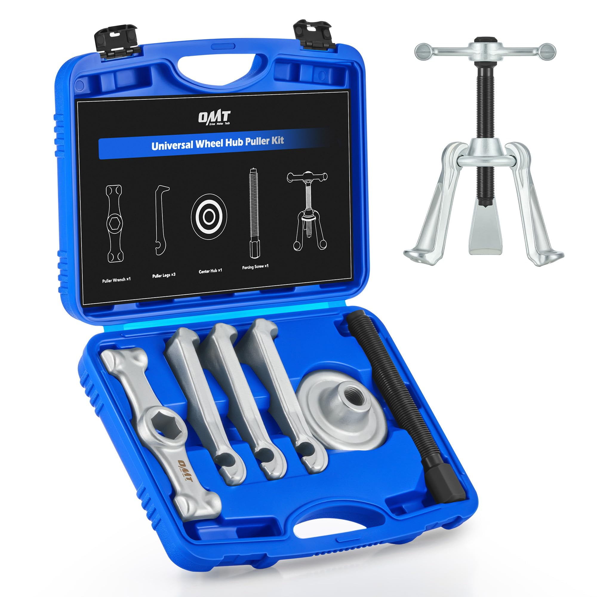 Orion Motor Tech Universal Hub Puller Tool, Master Brake Drum Puller ...