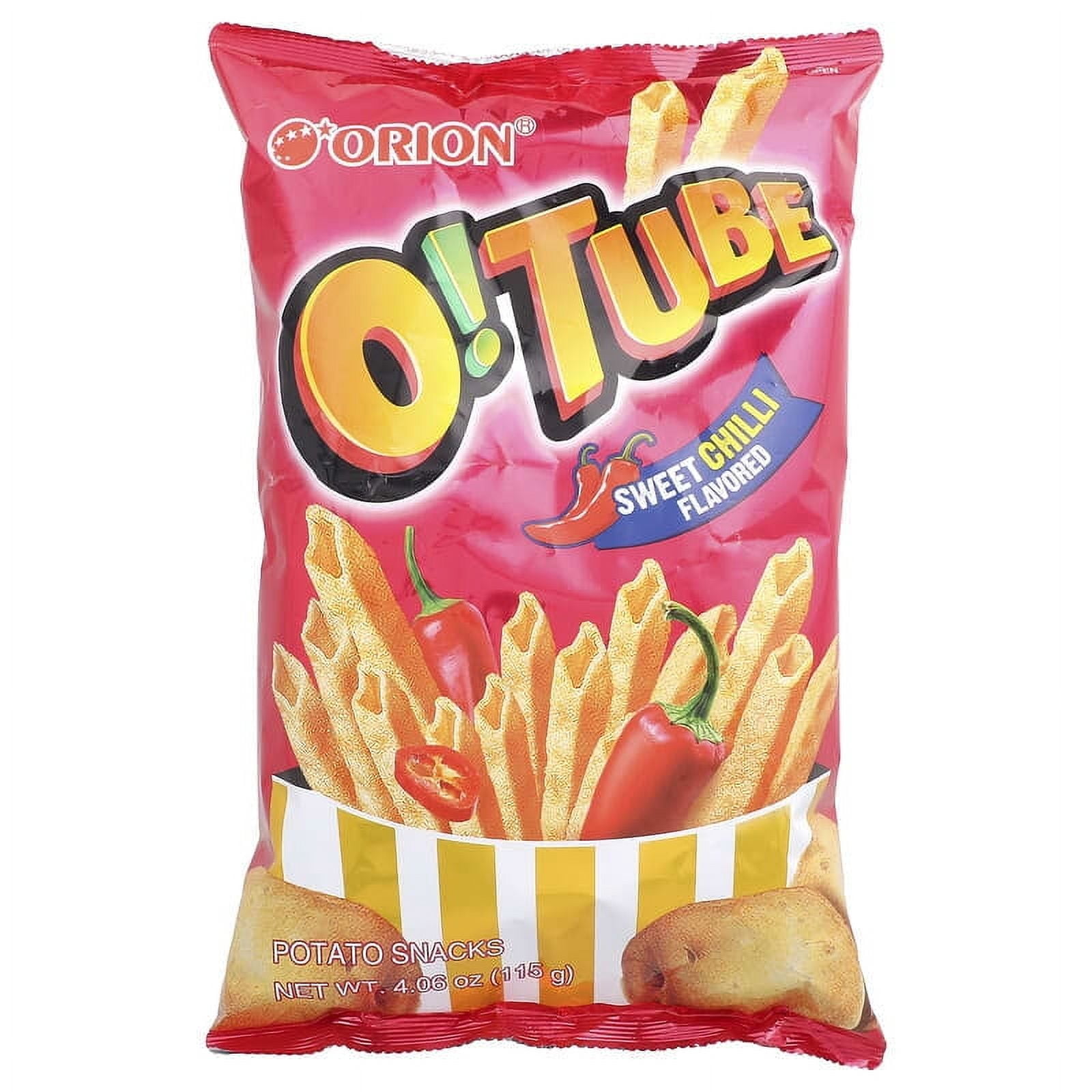 Orion, O!Tube, Potato Snacks, Sweet Chili, 4.06 oz Pack of 2 - Walmart.com