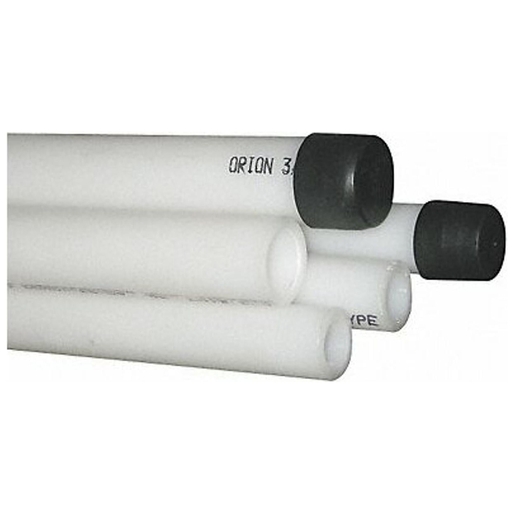 Orion 1/2" x 5 ft Non-Threaded Polypropylene Pipe Sch 80 790401 ...