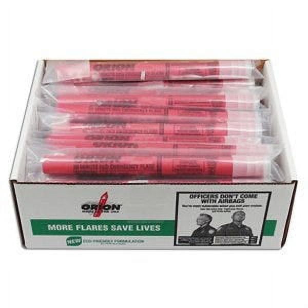 Orion Red Safety Flares, 20-Minute, Road Emergency, Highway Signal ...