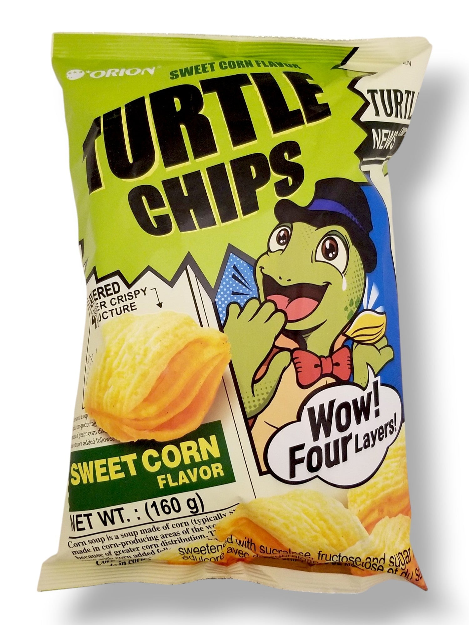 Orion Turtle Chips Sweet Corn Flavor, 160g/5.6 oz - Walmart.com