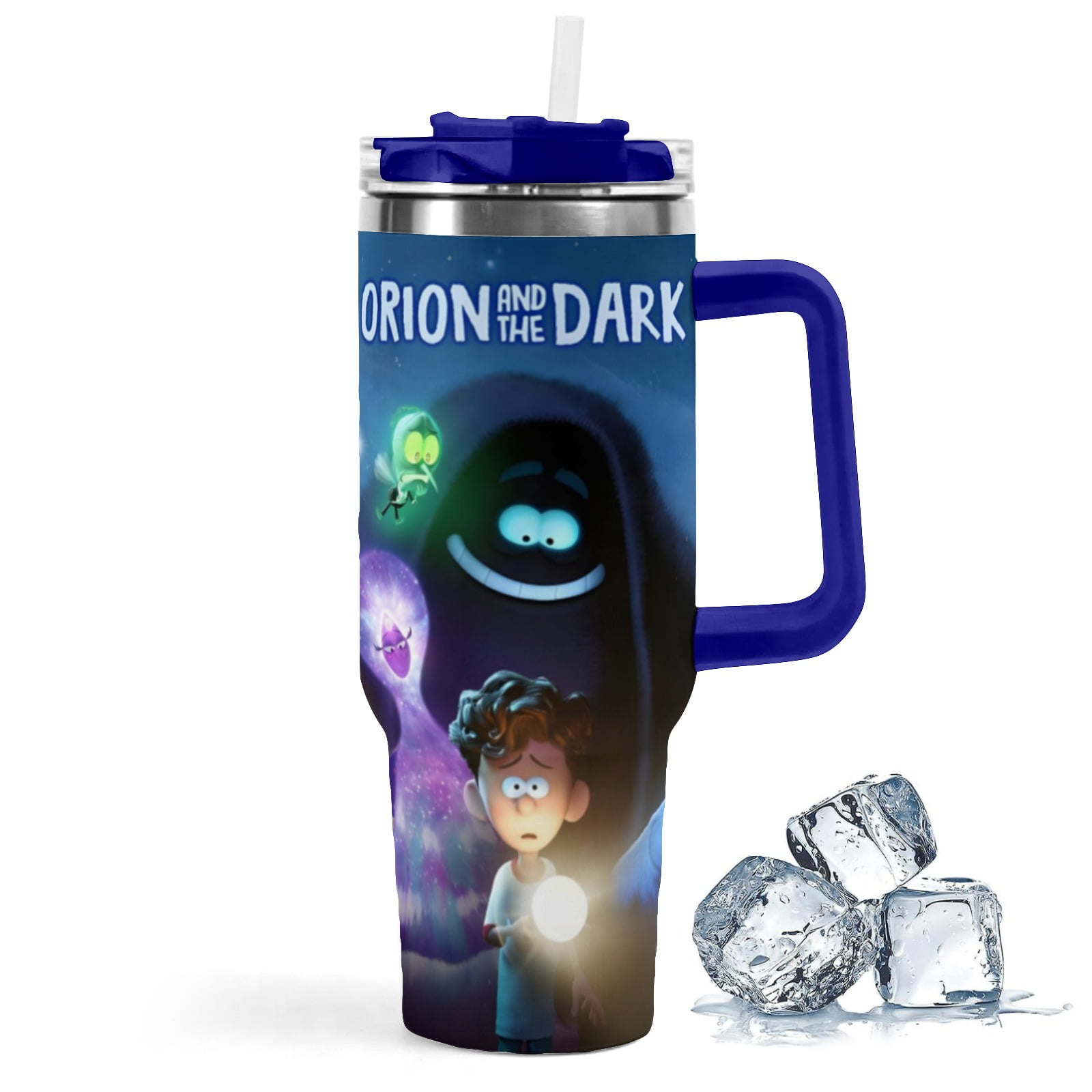 Orion and the Dark Large capacity car cup has an iconic print, is durable with insulation, and ...