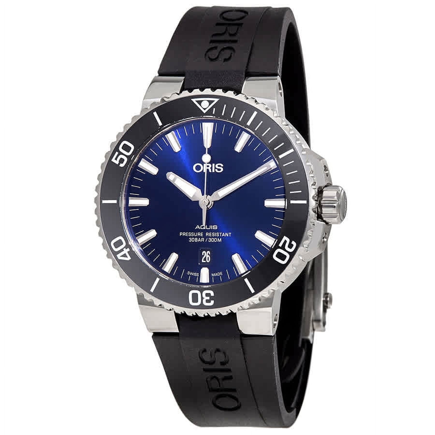 Oris Aquis Automatic Blue Dial Men's Watch 01-733-7730-4135-07-4-24 ...
