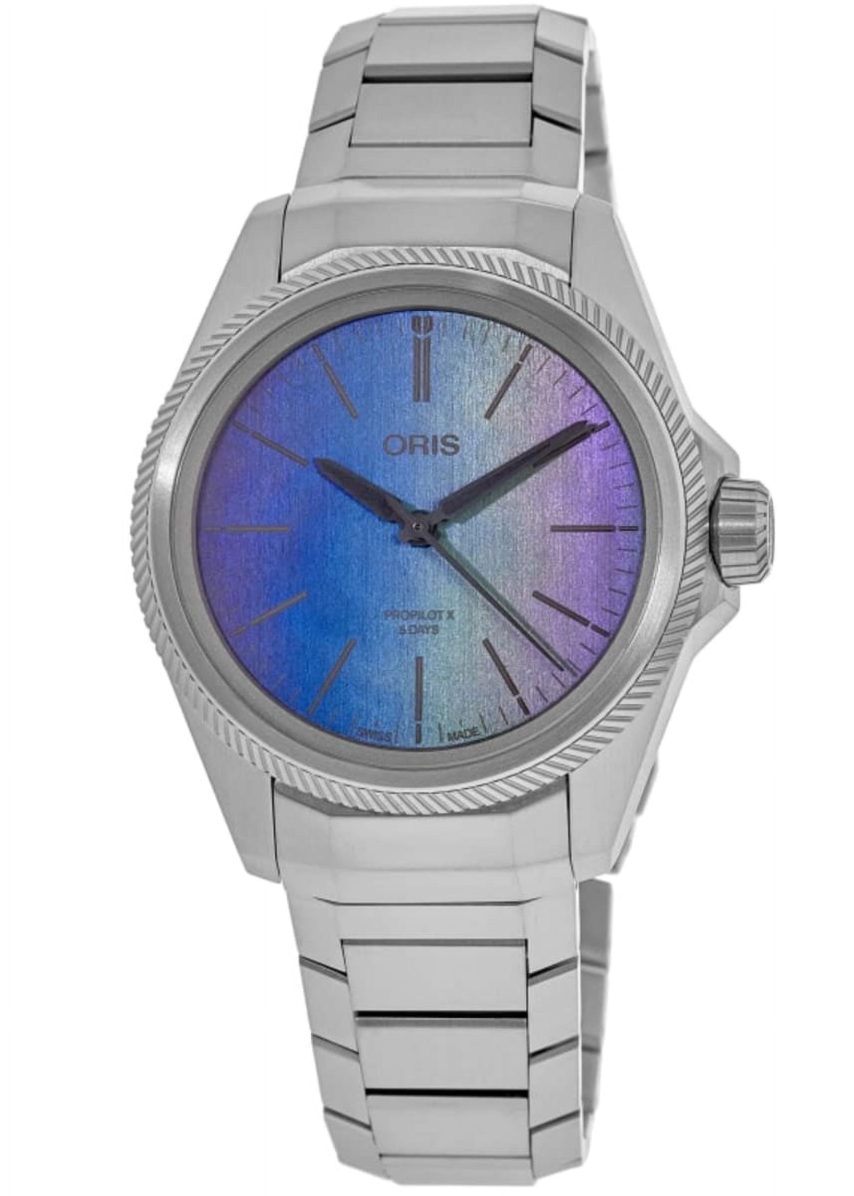 Oris ProPilot X Calibre 400 Laser Multicolored Dial Titanium Men's ...