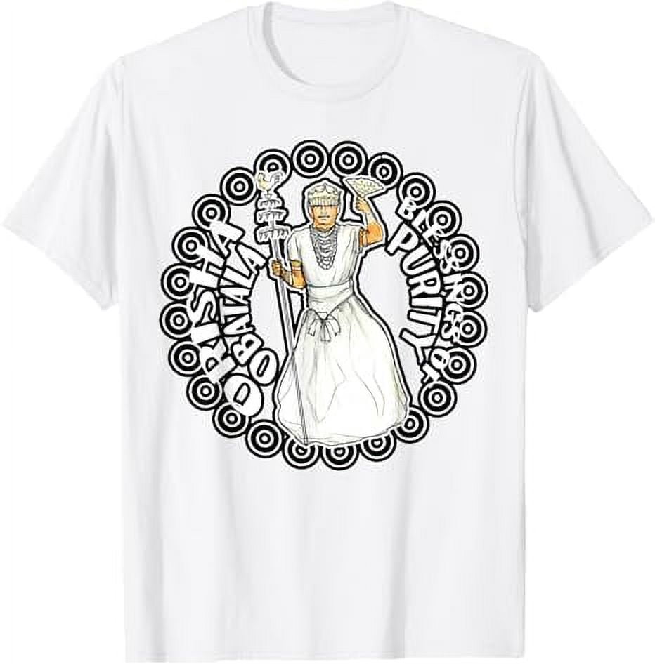 Orisha Obatala Blessings of Purity T-shirt T-Shirt - Walmart.com