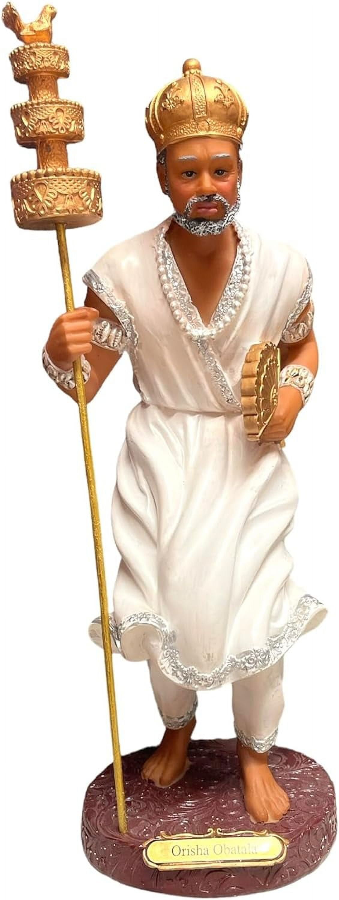 Orisha Obatala Statue Yoruba Santeria Seven Powers African God Lucumi ...