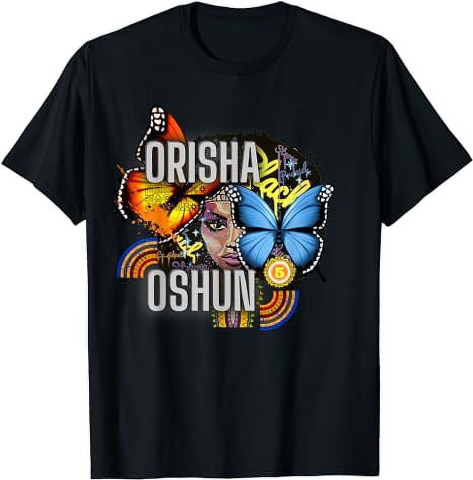 Orisha Oshun -Female African Deity Oxum Ifa Yoruba Religion T-Shirt ...