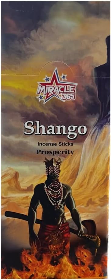 Orisha Spiritual Incense Sticks -Shango -(120 Sticks) -Miracle 365 ...