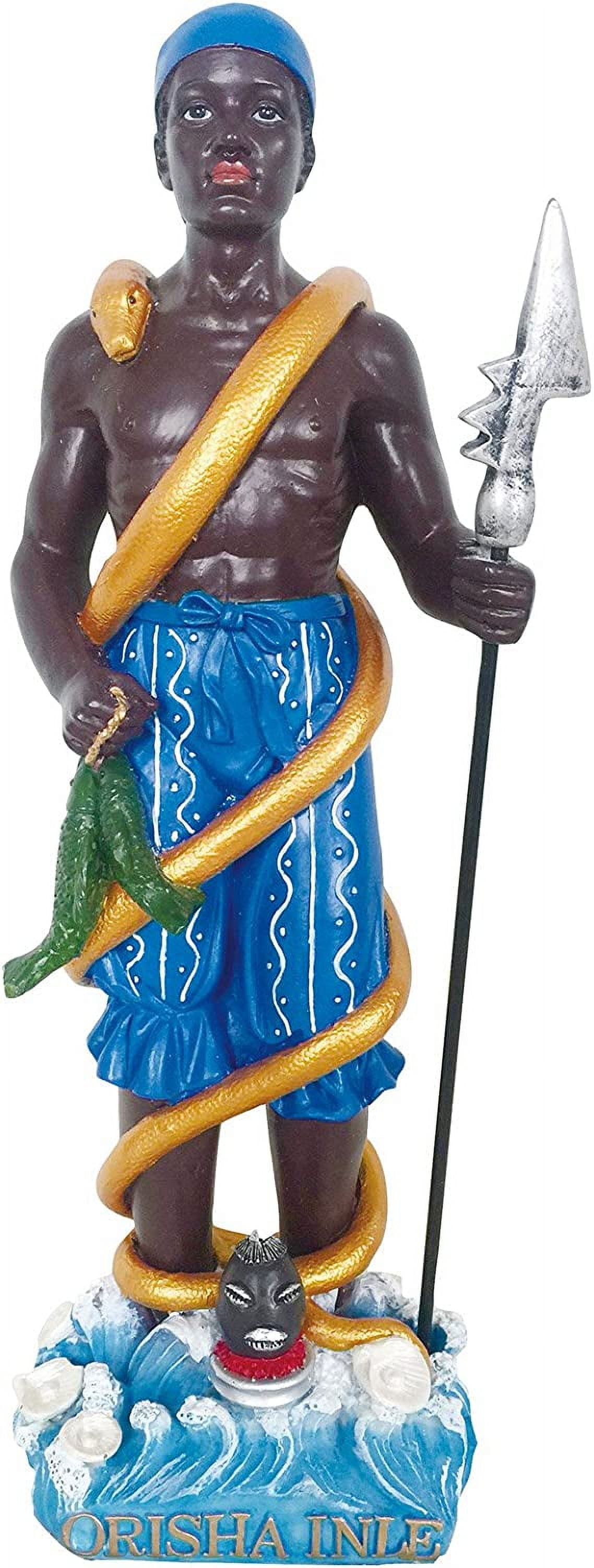 Orisha Statue Orisha Statue Orisha Inle Estatua Inle Santeria Statue ...