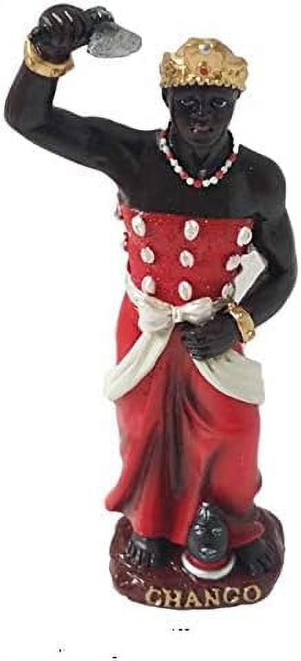 Orisha Statue Santeria Yoruba Lucumi 7 African Powers Shango - Walmart.com