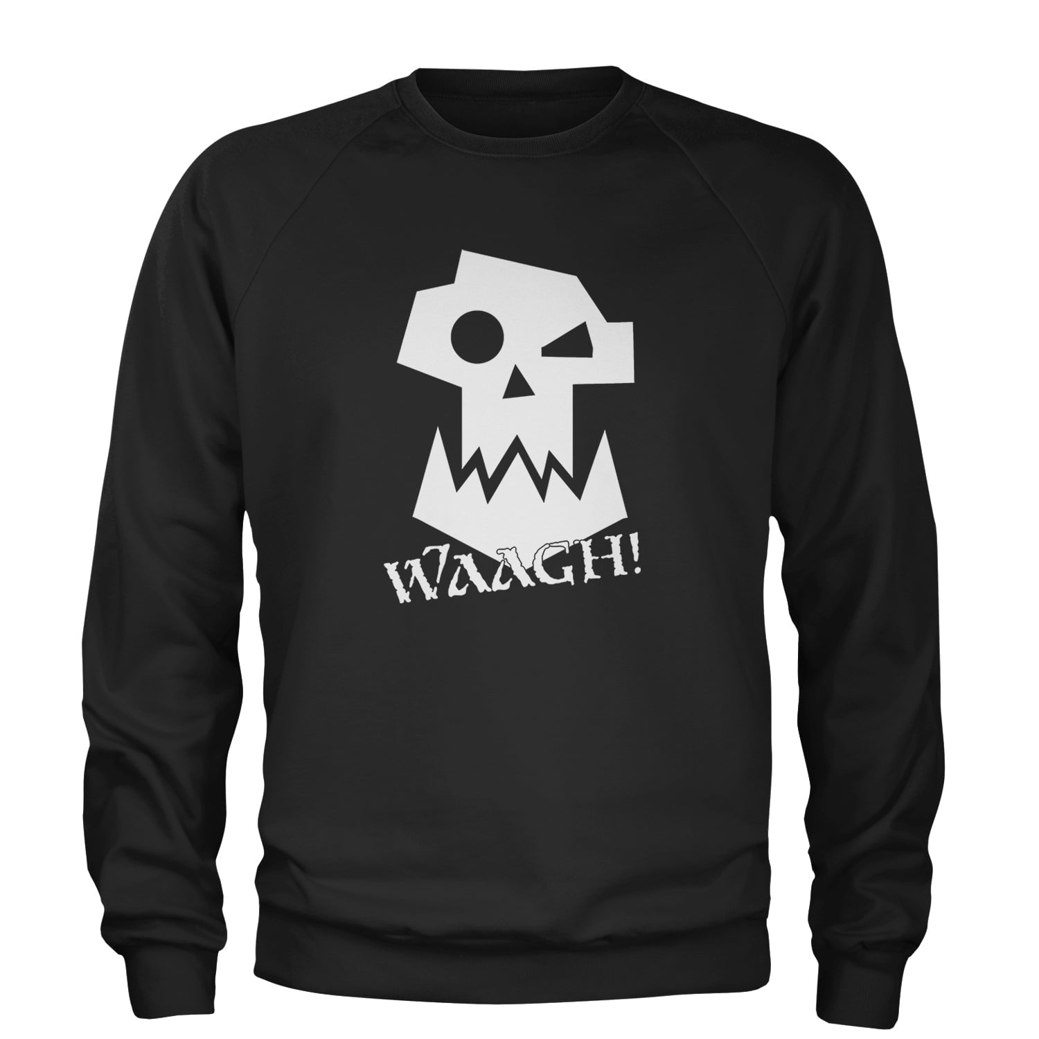 Ork Miniature Tabletop Wargaming Waagh Adult Crewneck Sweatshirt ...