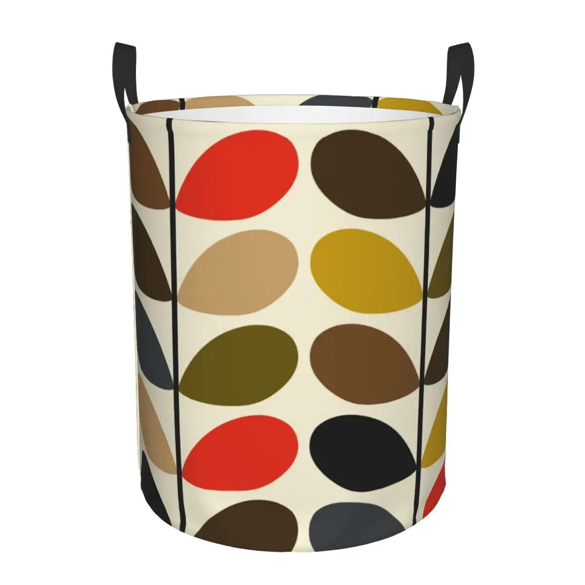 Orla Kiely Laundry Basket Foldable Scandinavian Flowers Multi Stem Toy ...