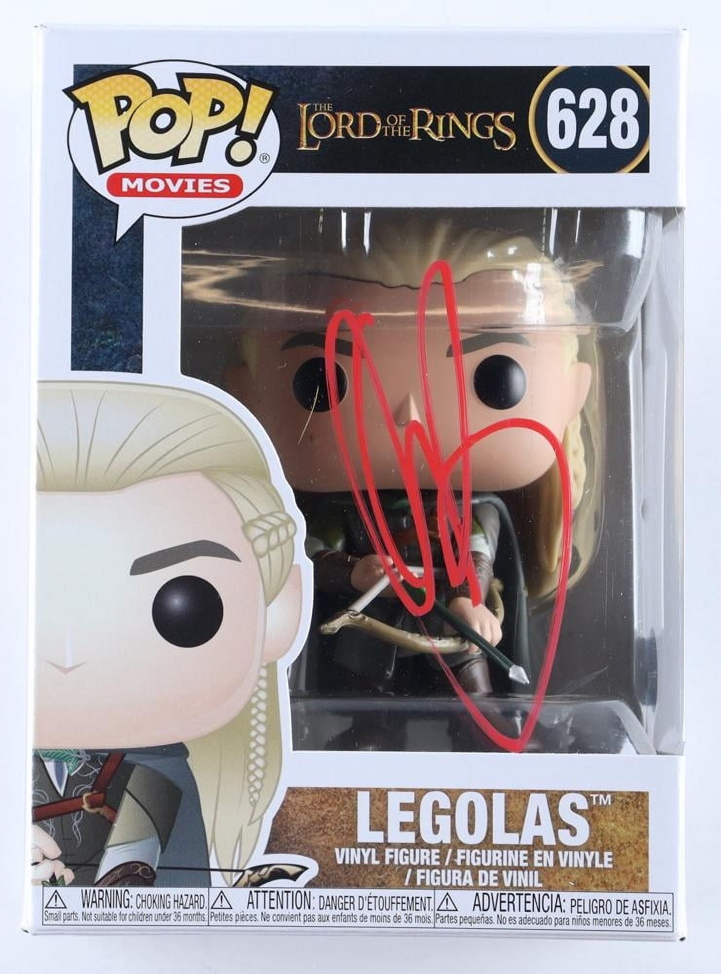 Orlando Bloom Signed "The Lord of the Rings" #628 Legolas Funko Pop ...
