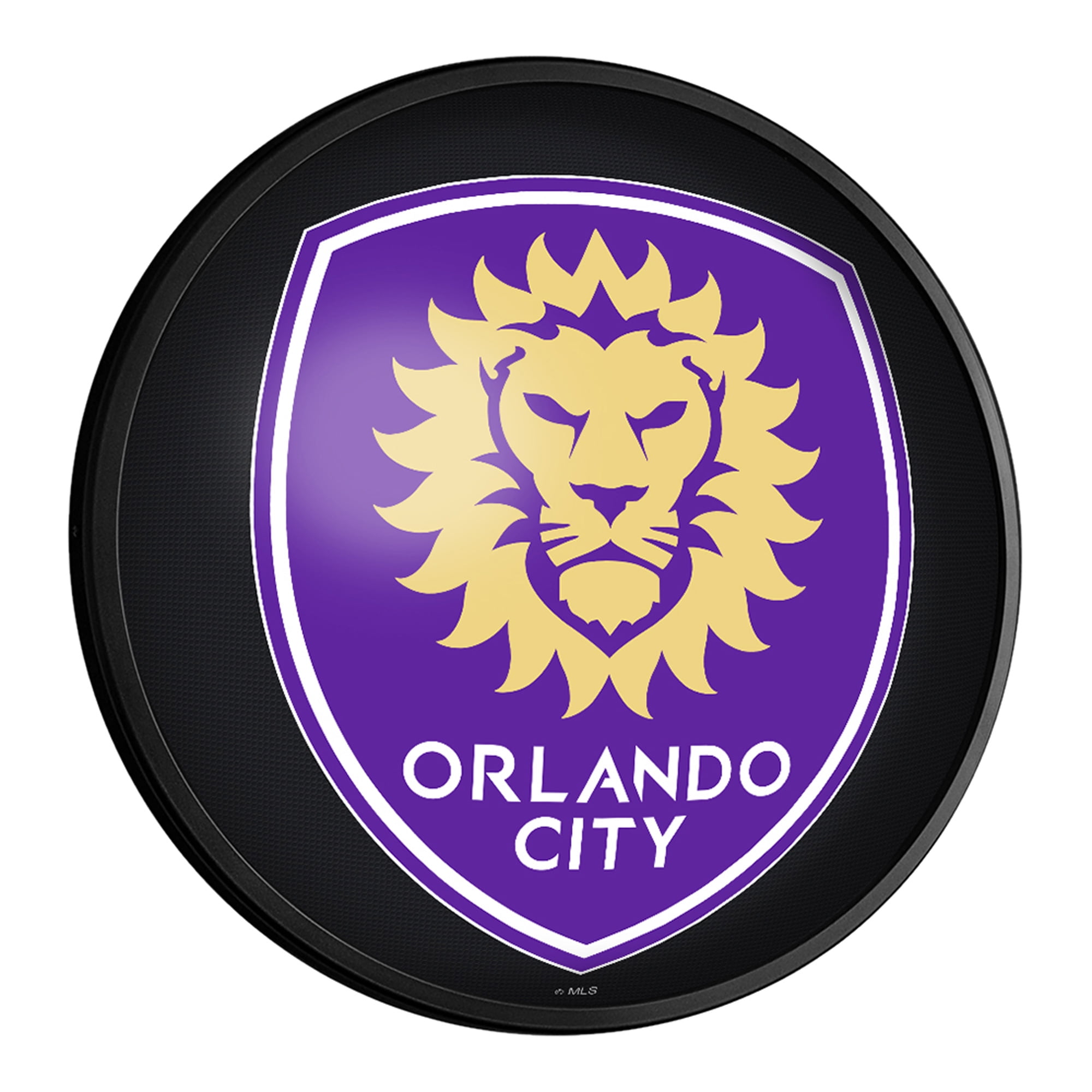 Orlando City SC 18'' Round Slimline Illuminated Wall Sign - Walmart.com