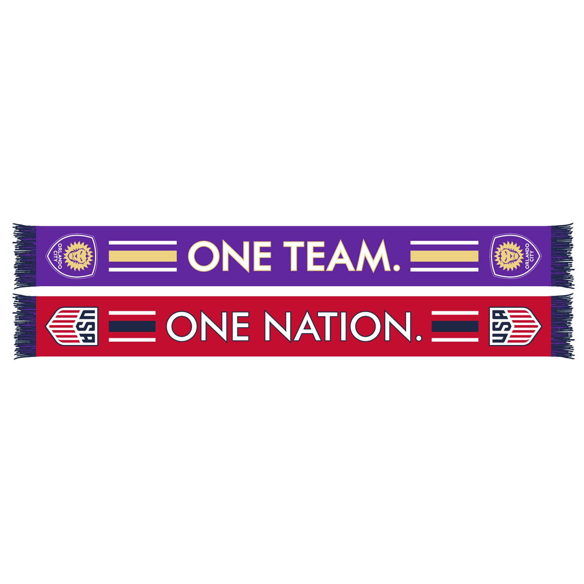 Orlando City SC USMNT One Nation One Team Scarf - Walmart.com
