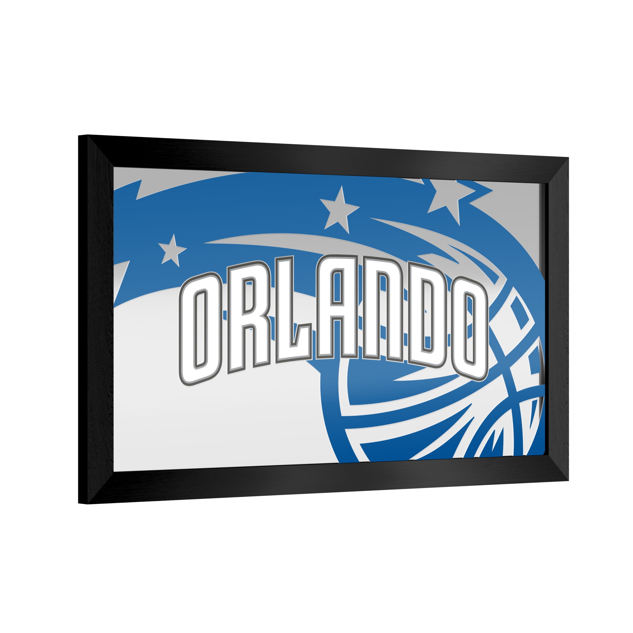 Orlando Magic Fade Ready-To-Hang Black Framed Wall Mirror - Walmart.com