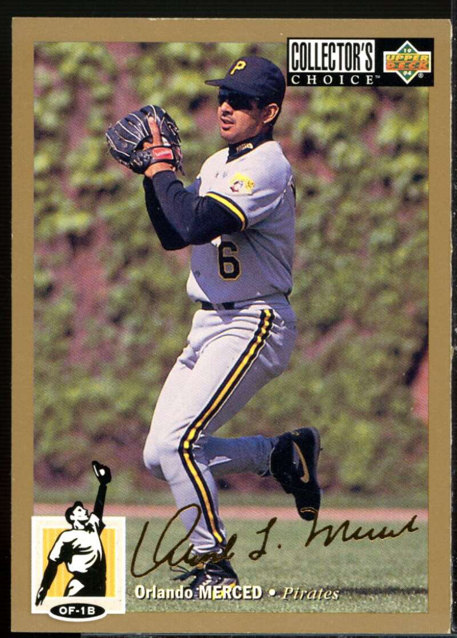 Orlando Merced Card 1994 Collector's Choice Gold Signature #204 ...
