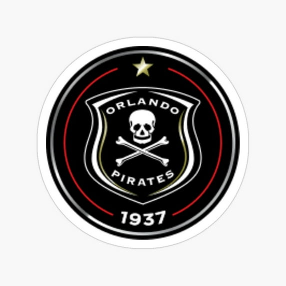 Orlando Pirates - Ezimnyama V1 Sticker Phone Decal Water Bottle ...