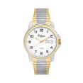 Orlean Mens Easy to Read Stretch Watch with Day / Date - Full 316L ...