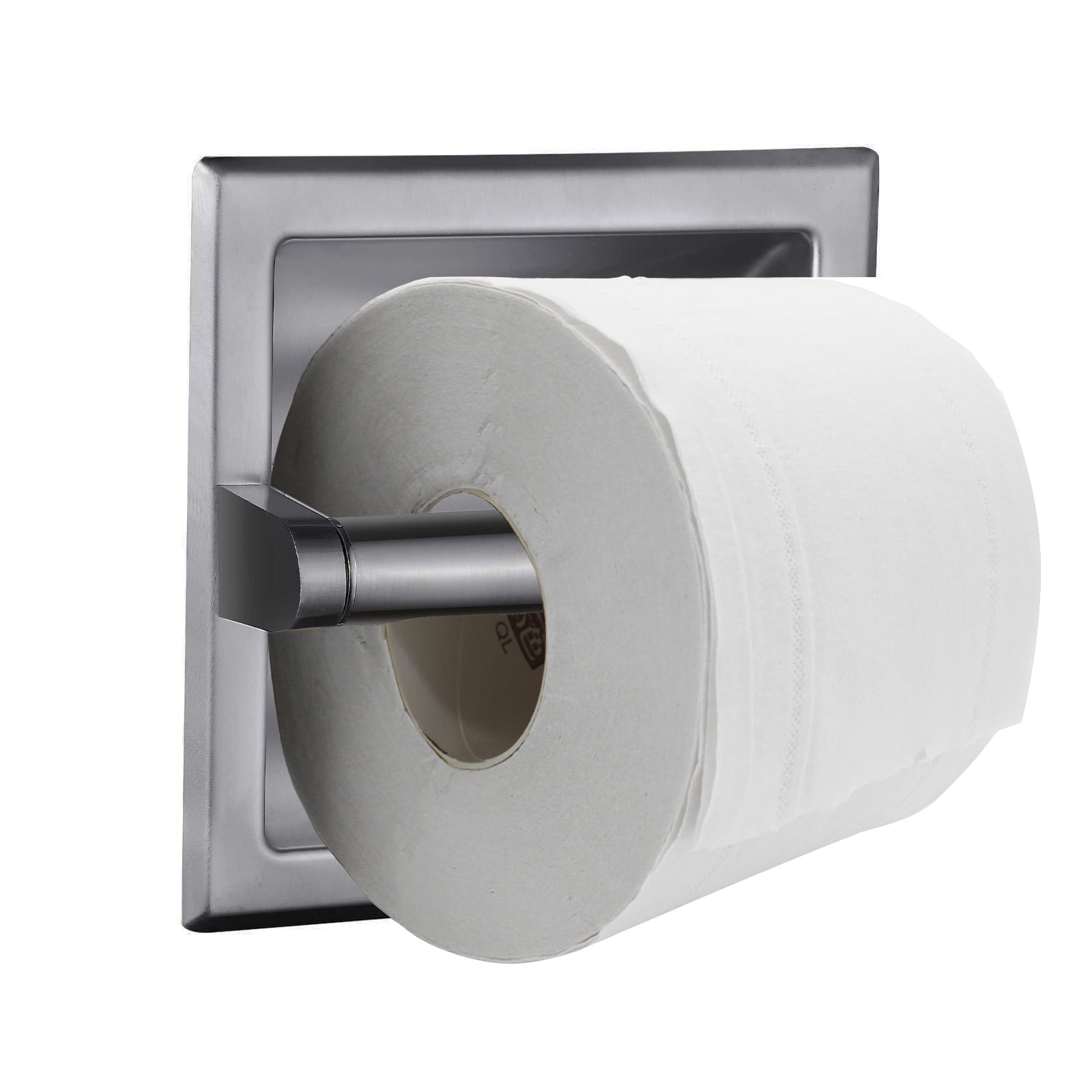 Orlif Recessed Toilet Paper Holder,Contemporary Hotel Style Wall Toilet ...