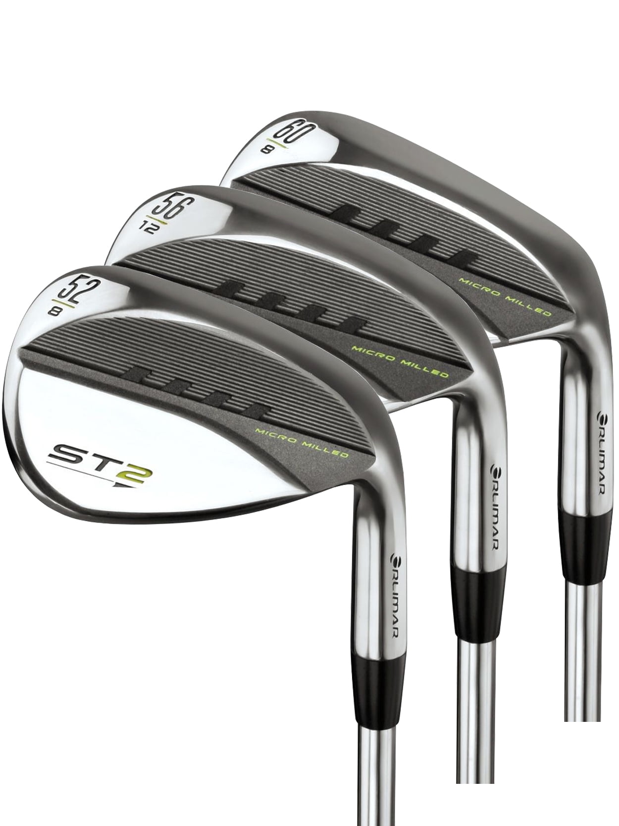 Orlimar Golf Clubs ST2 3 Piece Wedge Set, 52*/56*/60* Steel Wedge Flex ...
