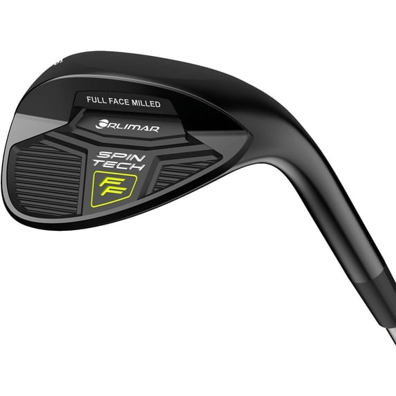 Orlimar Golf Men's Spin Tech Full Face Black Wedge, 56*(SW) Steel Wedge ...