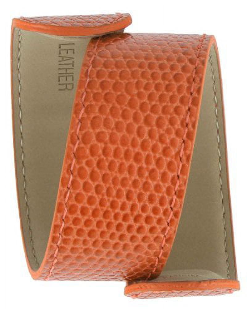 Orlogi Extra Leather Slap Watch Band - Orange - Walmart.com