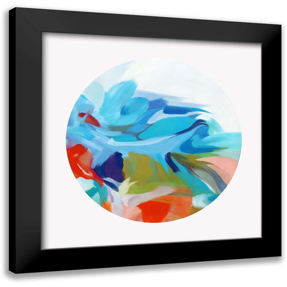 Orlov, Irena 15x15 Black Modern Framed Museum Art Print Titled - Miracle Circle - Walmart.com