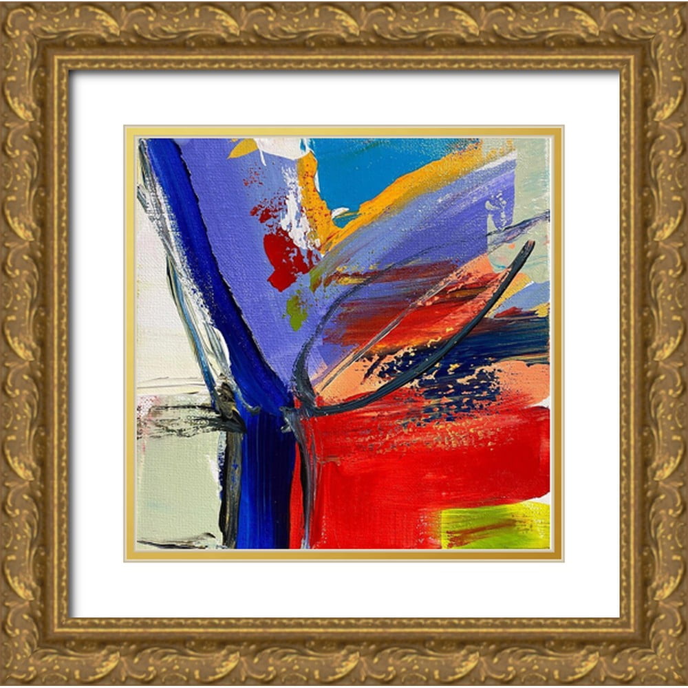 Orlov, Irena 15x15 Gold Ornate Wood Framed with Double Matting Museum Art Print Titled - Joyful ...