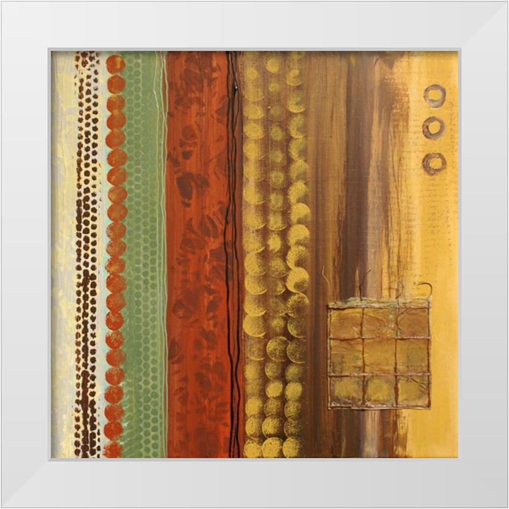 Orlov, Irena 15x15 White Modern Wood Framed Museum Art Print Titled ...