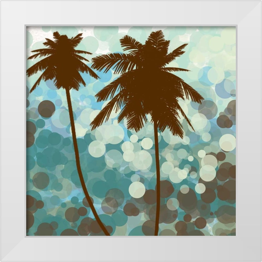 Orlov, Irena 15x15 White Modern Wood Framed Museum Art Print Titled - Sunshine Garden IV ...