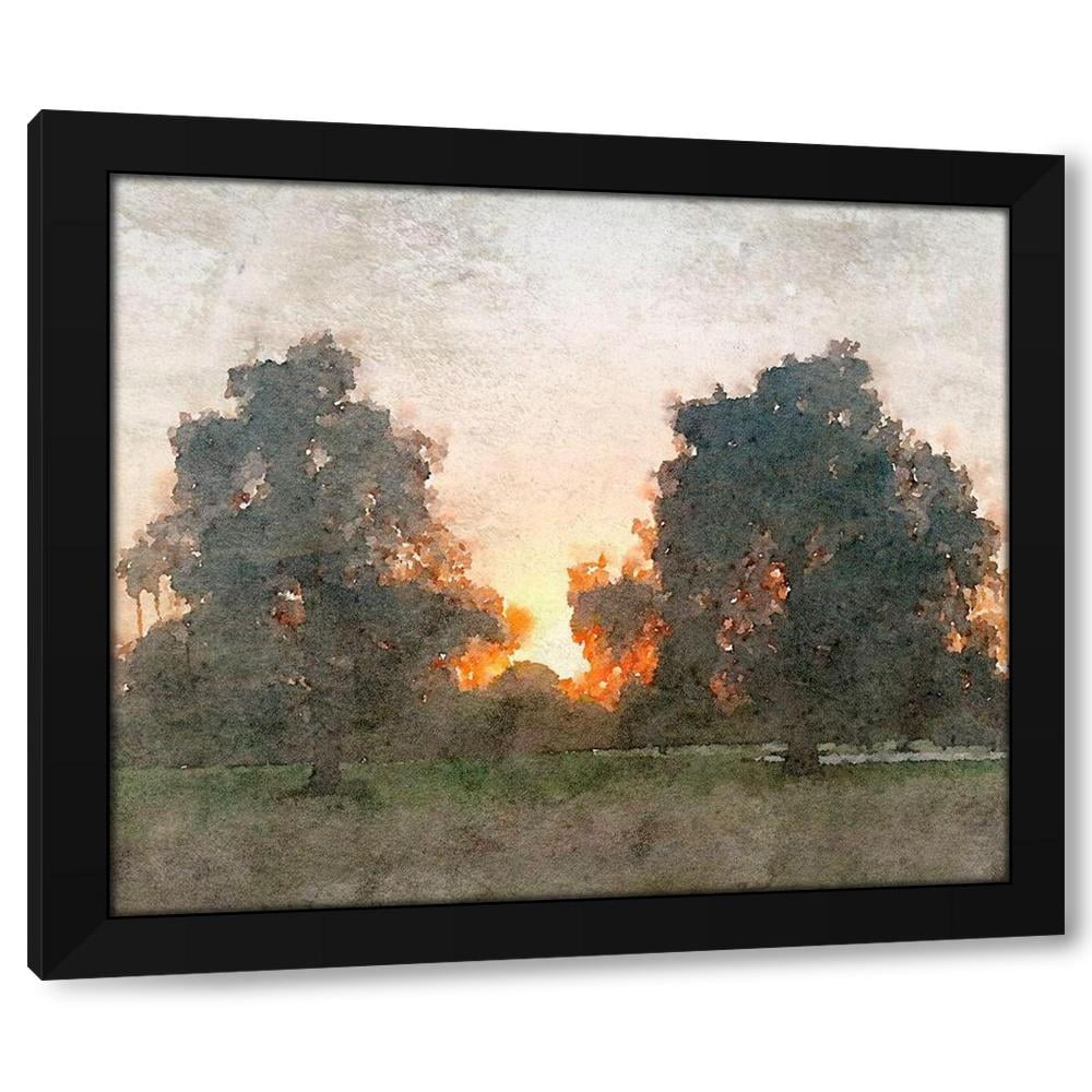 Irena Orlov 17x15 Black Modern Wood Framed Wall Art Titled - November ...